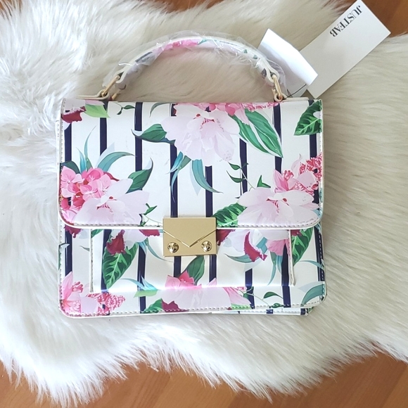 JustFab | Bags | New Justfab Floral Crossbody Bag | Poshmark